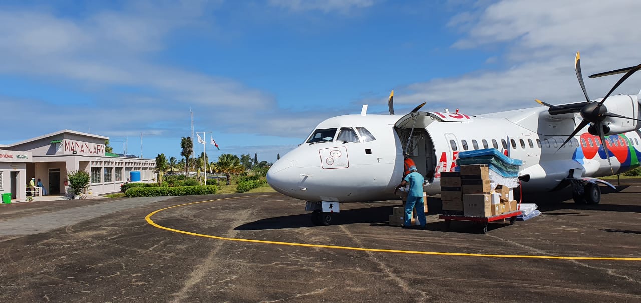 Air Madagascar et Tsaradia mobilisés pour le transport de matériels ...