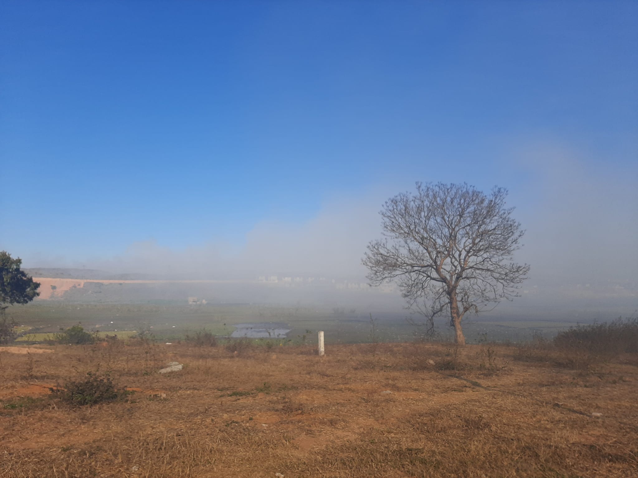 Retour de la fumée sur Antananarivo