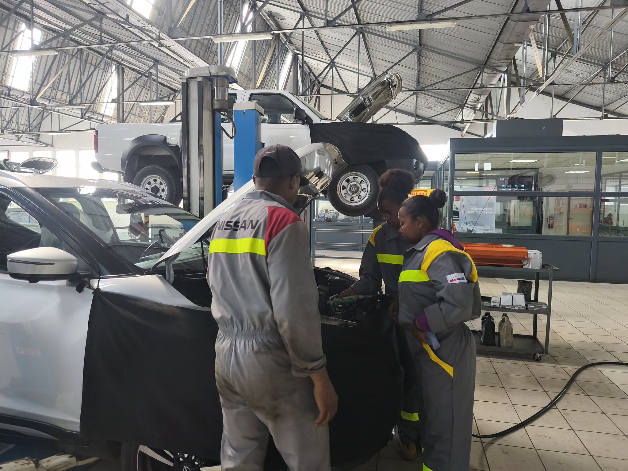 Les bénéficiaires du programme MecaMama débutent leur stage professionnel